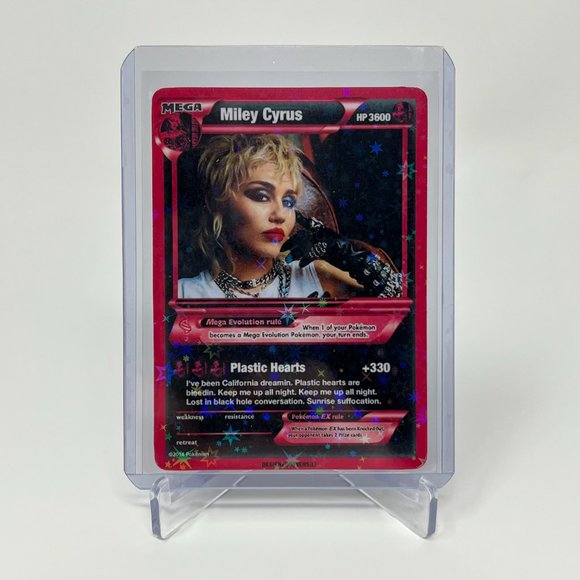 Other | Miley Cyrus Pokemon Card | Poshmark